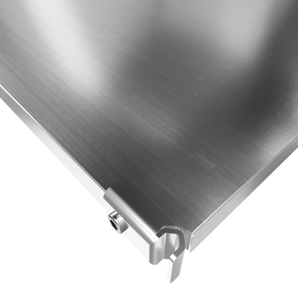 Stainless steel plate shelf - 聯毅